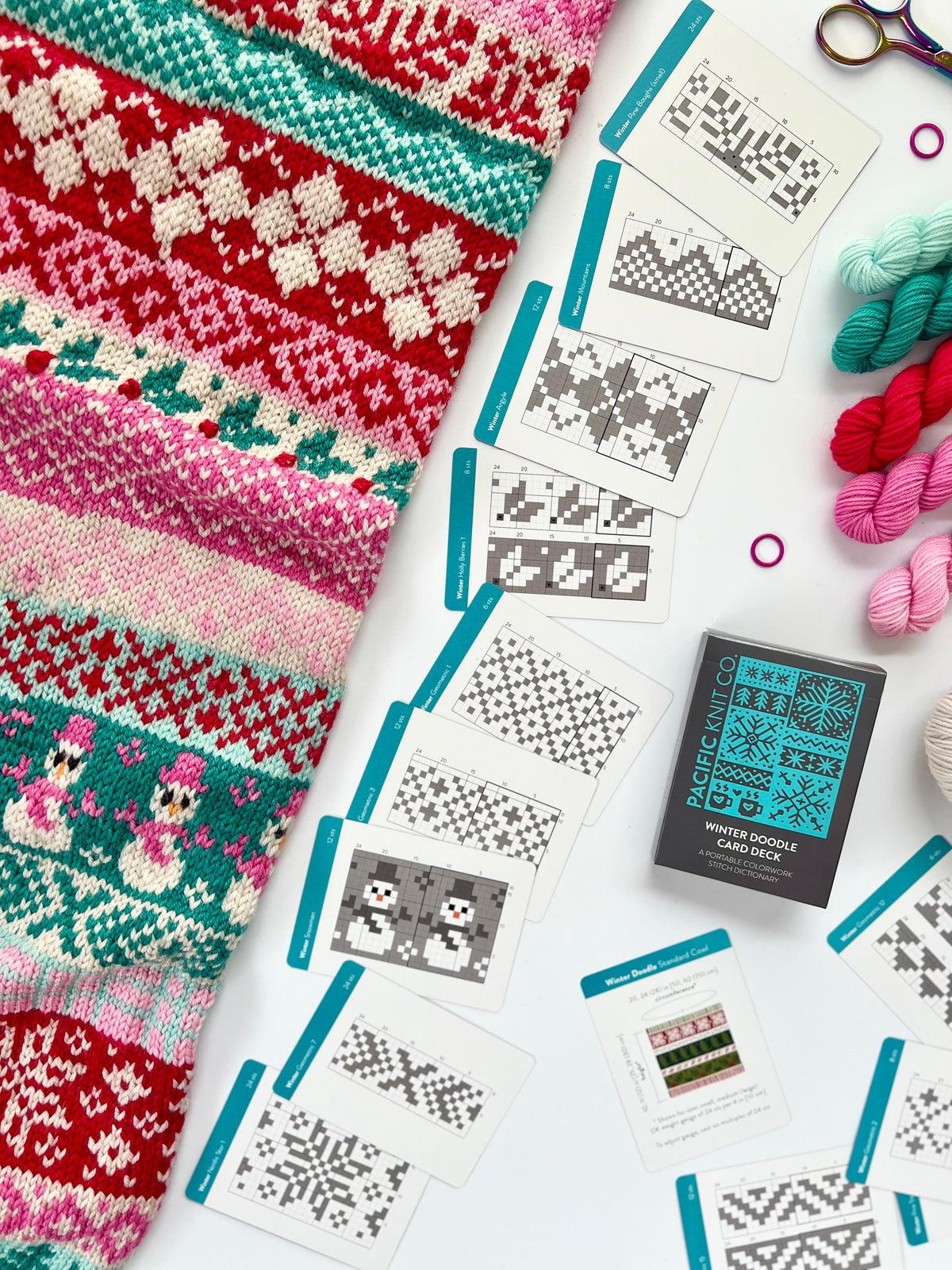 Doodle Card Deck - Winter Core | Pacific Knit Co