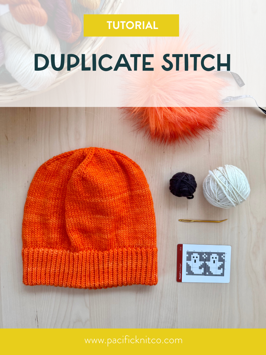Tutorial: Duplicate Stitch | Pacific Knit Co