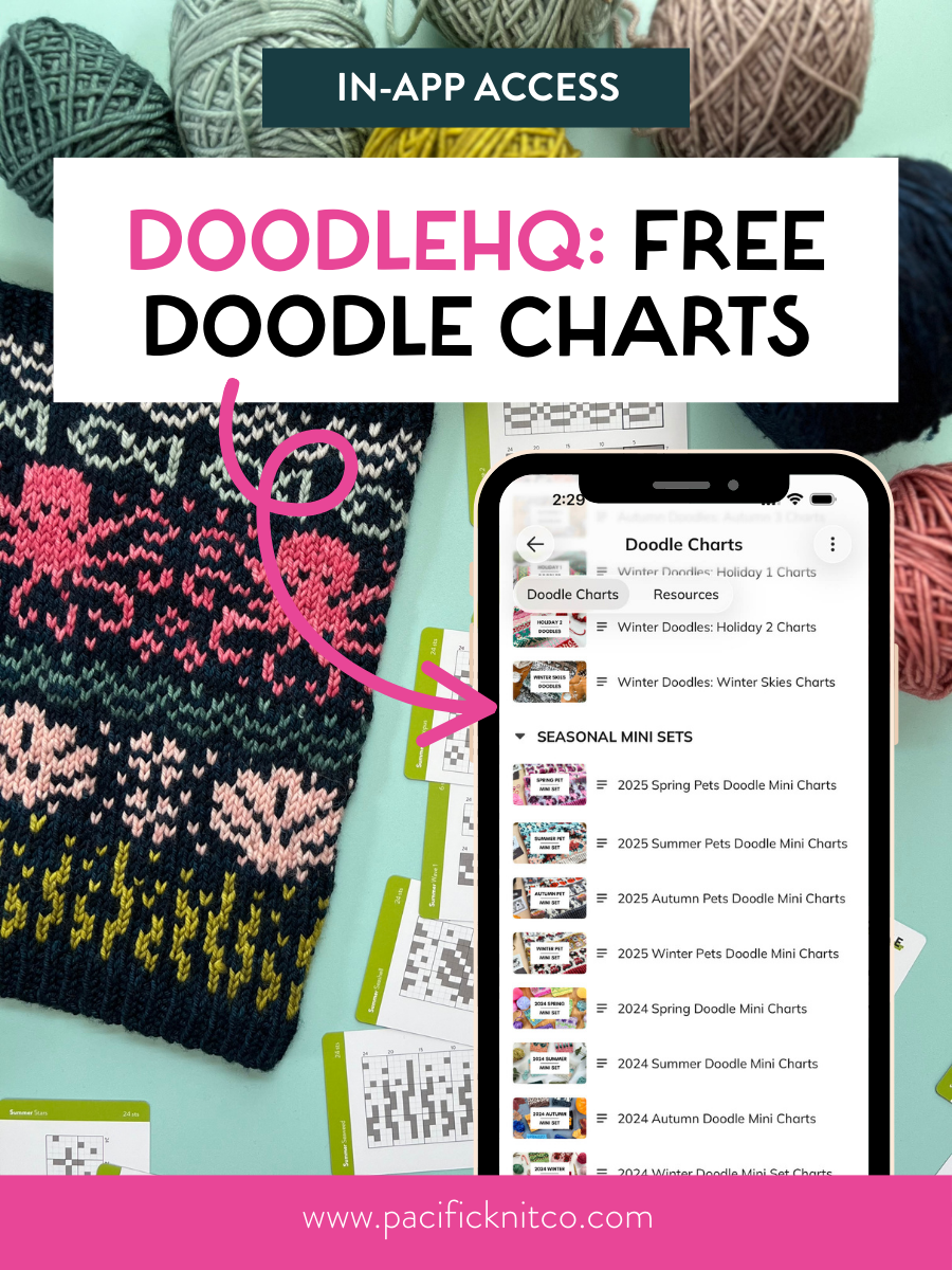 DoodleHQ: Free Doodle Charts | Pacific Knit Co