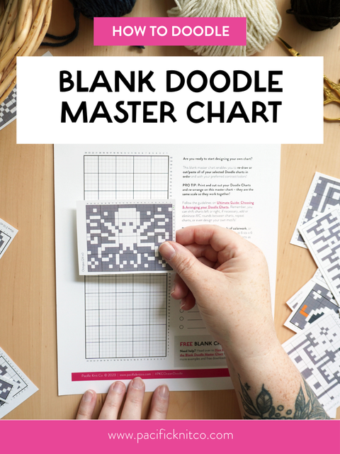 FREE Blank Doodle Master Chart | Pacific Knit Co