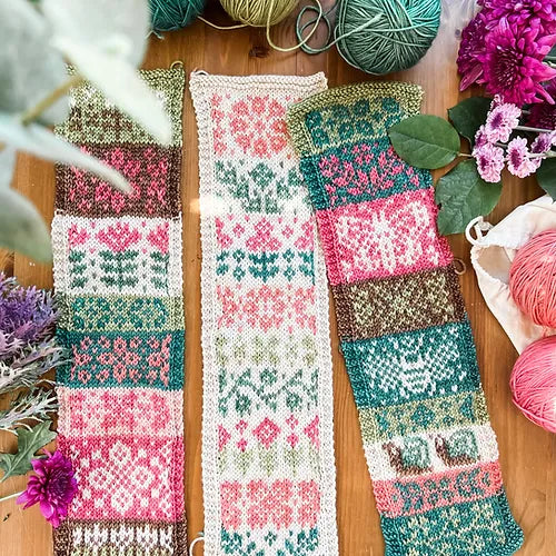 Floral Doodle (Digital Chart Expansion) | Pacific Knit Co. | Pacific ...