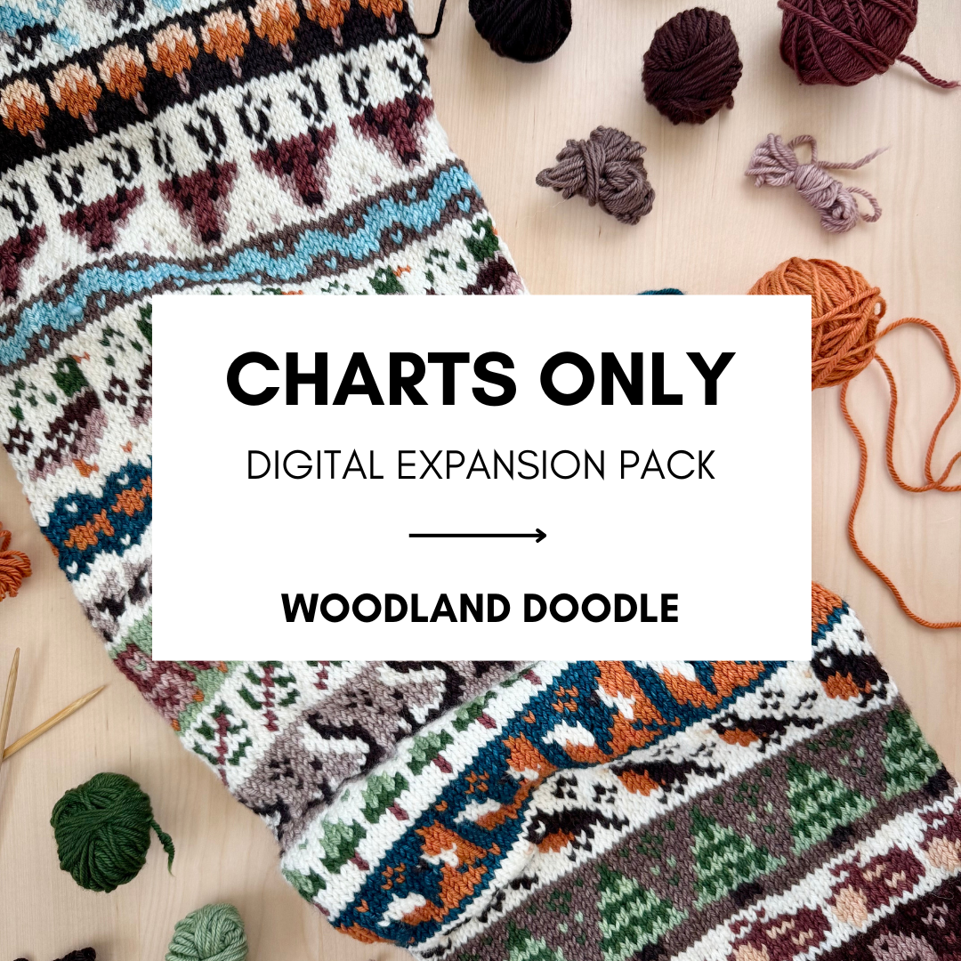 Woodland Doodle (Digital Chart Expansion) | Pacific Knit Co. | Pacific ...