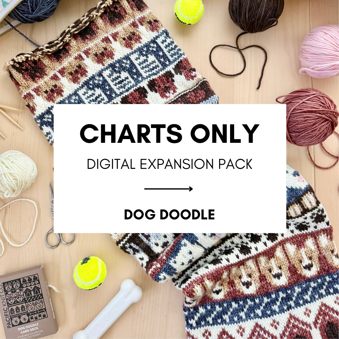 Dog Doodle (Digital Chart Expansion) | Pacific Knit Co. | Pacific Knit Co