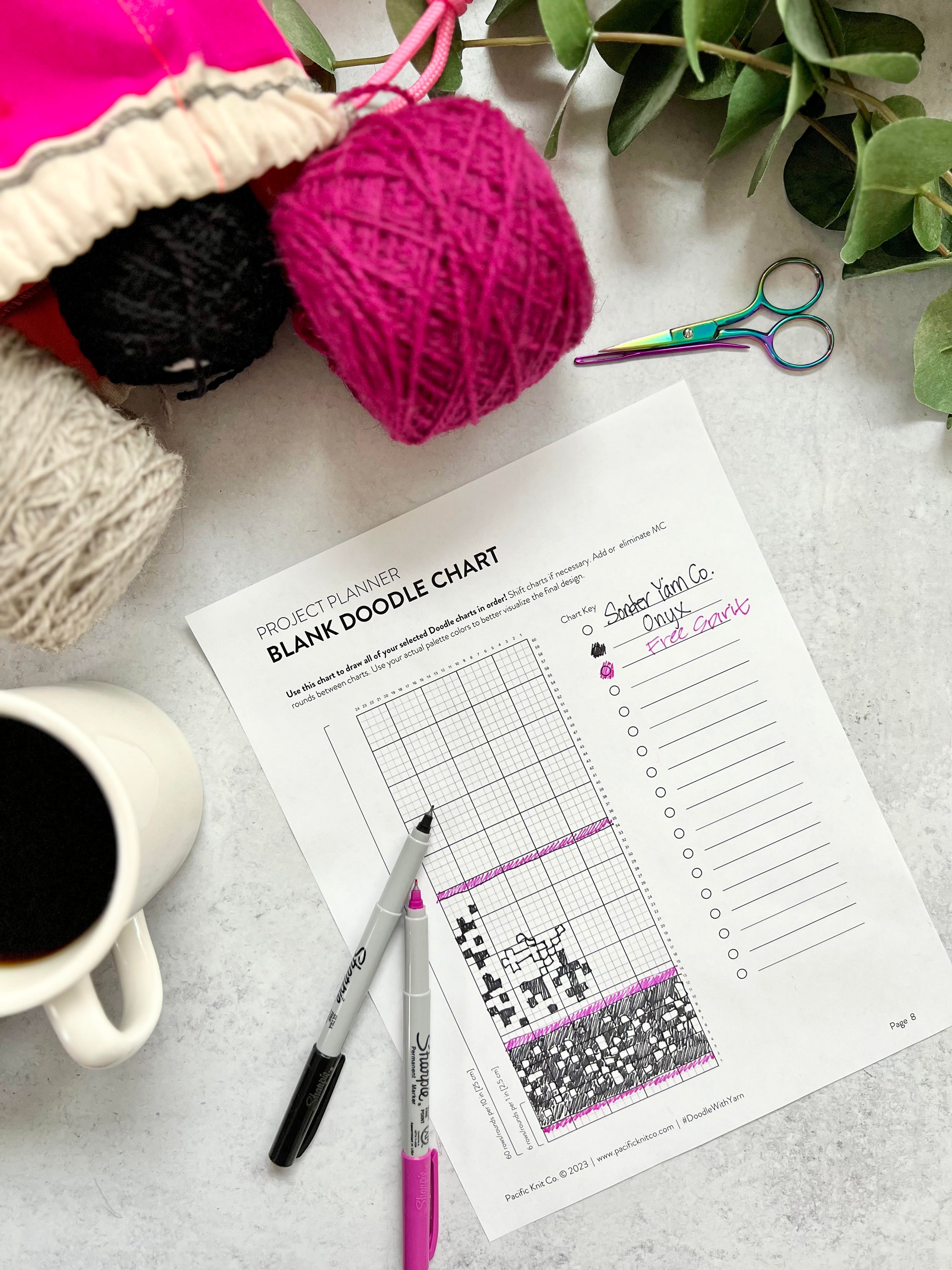 FREE Doodle Workbook | Pacific Knit Co
