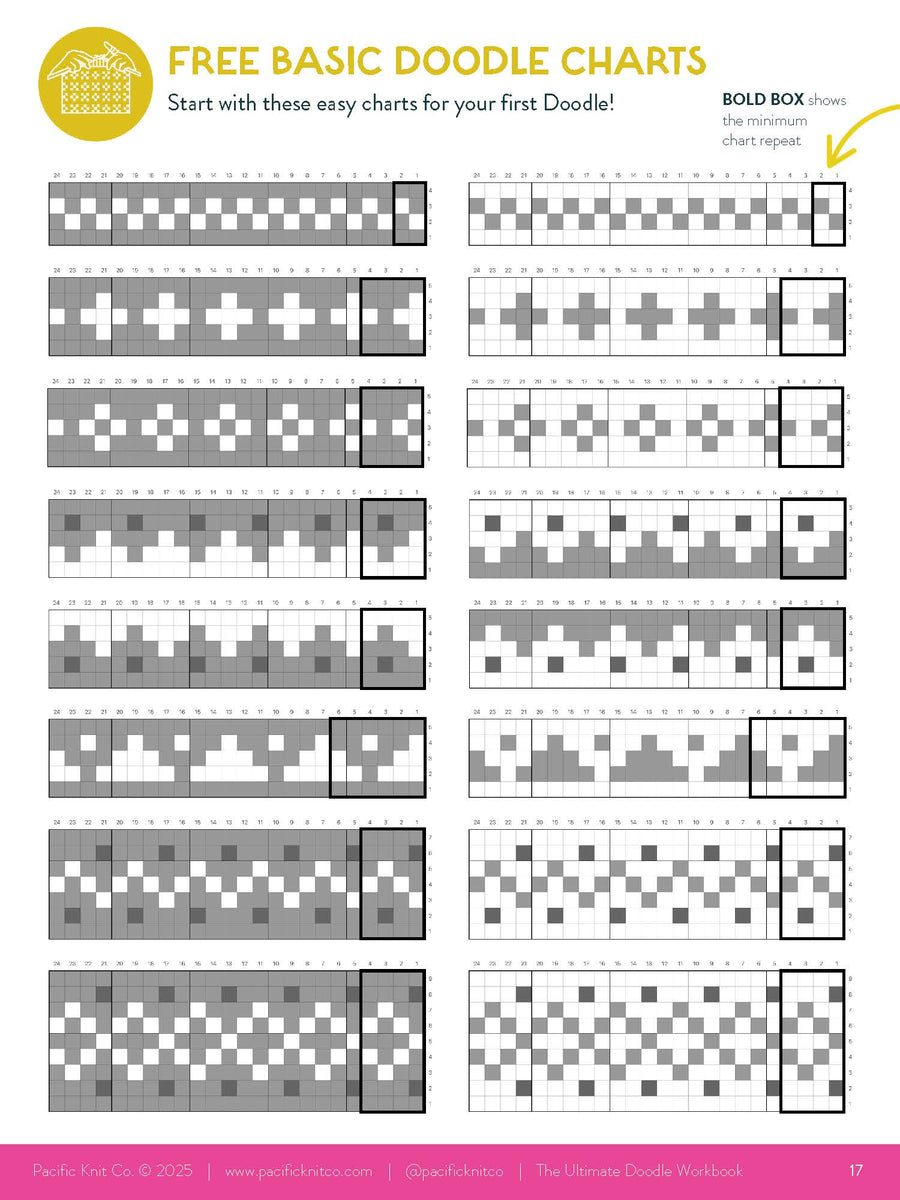 FREE Doodle Workbook | Pacific Knit Co