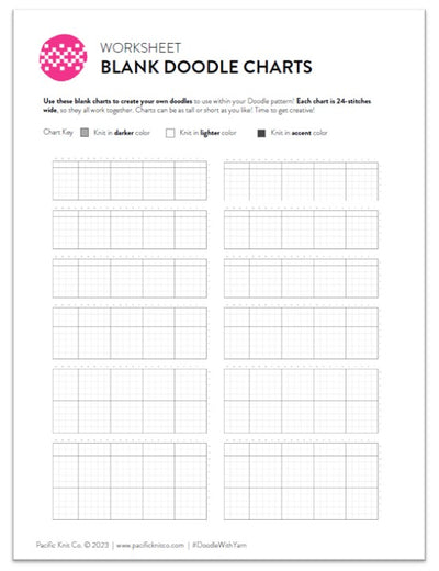 FREE Doodle Workbook | Pacific Knit Co
