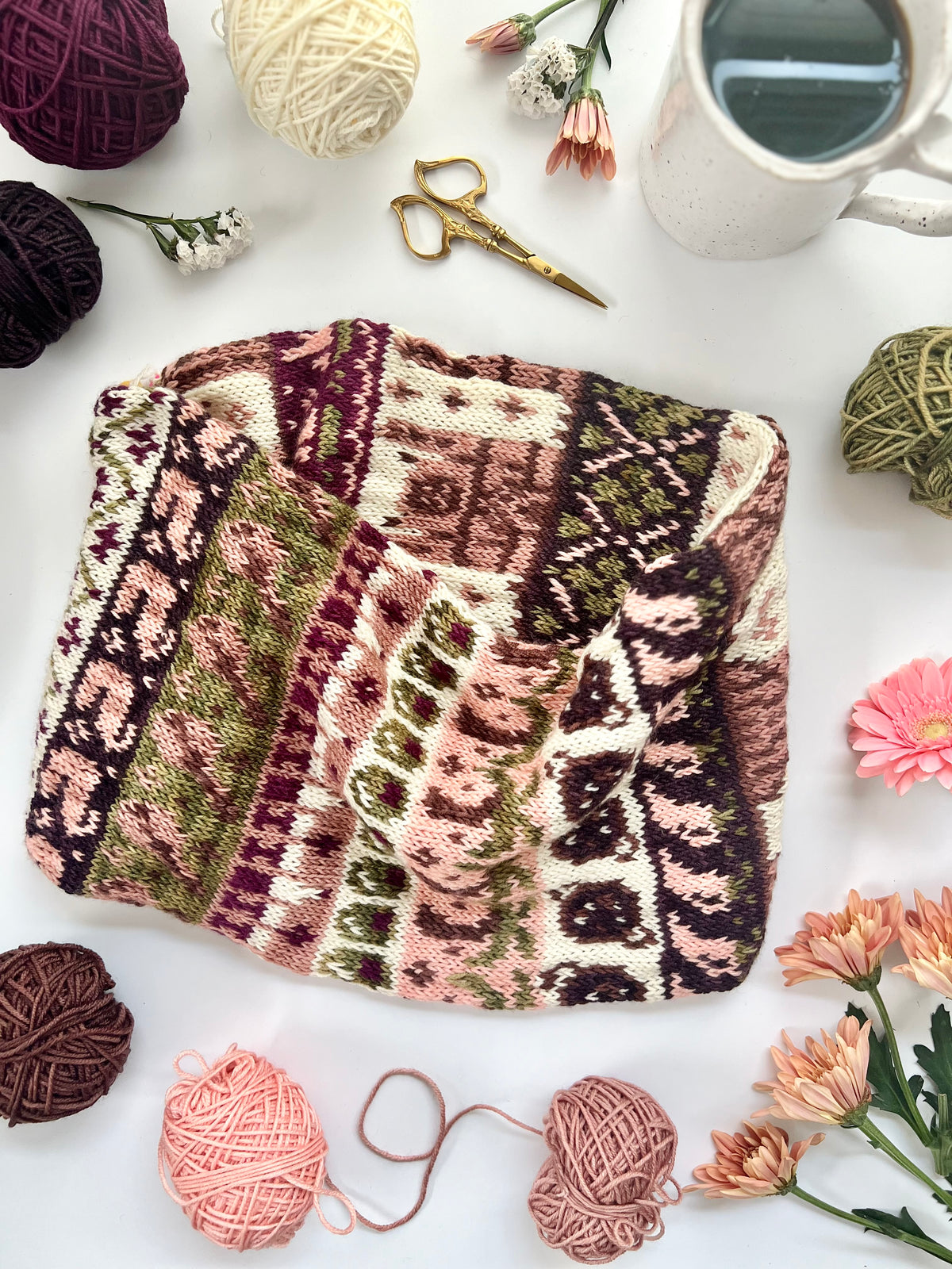 Barcelona Doodle (Digital Chart Expansion) | Pacific Knit Co. | Pacific ...