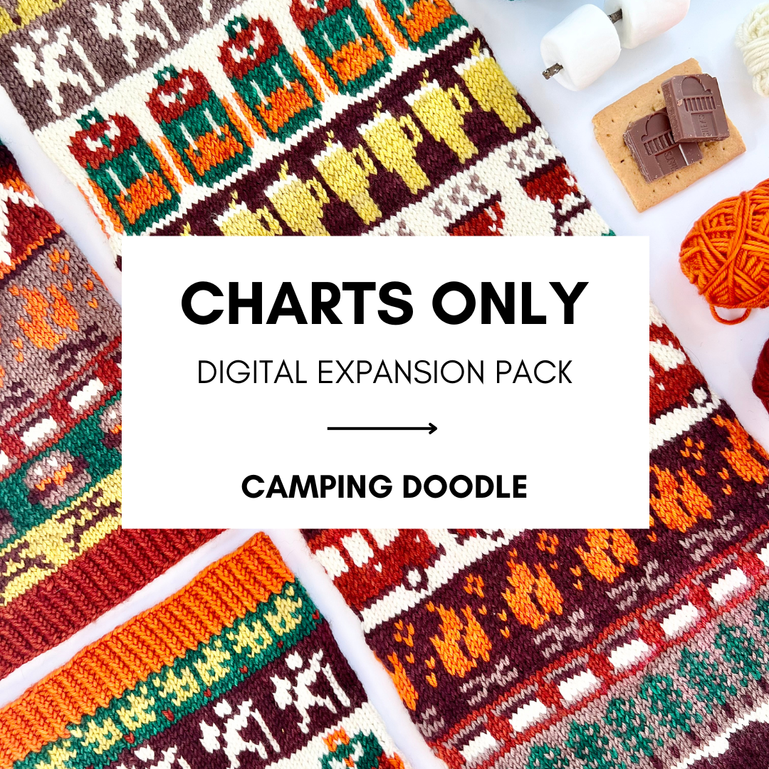 Camping Doodle (Digital Chart Expansion) | Pacific Knit Co. | Pacific ...