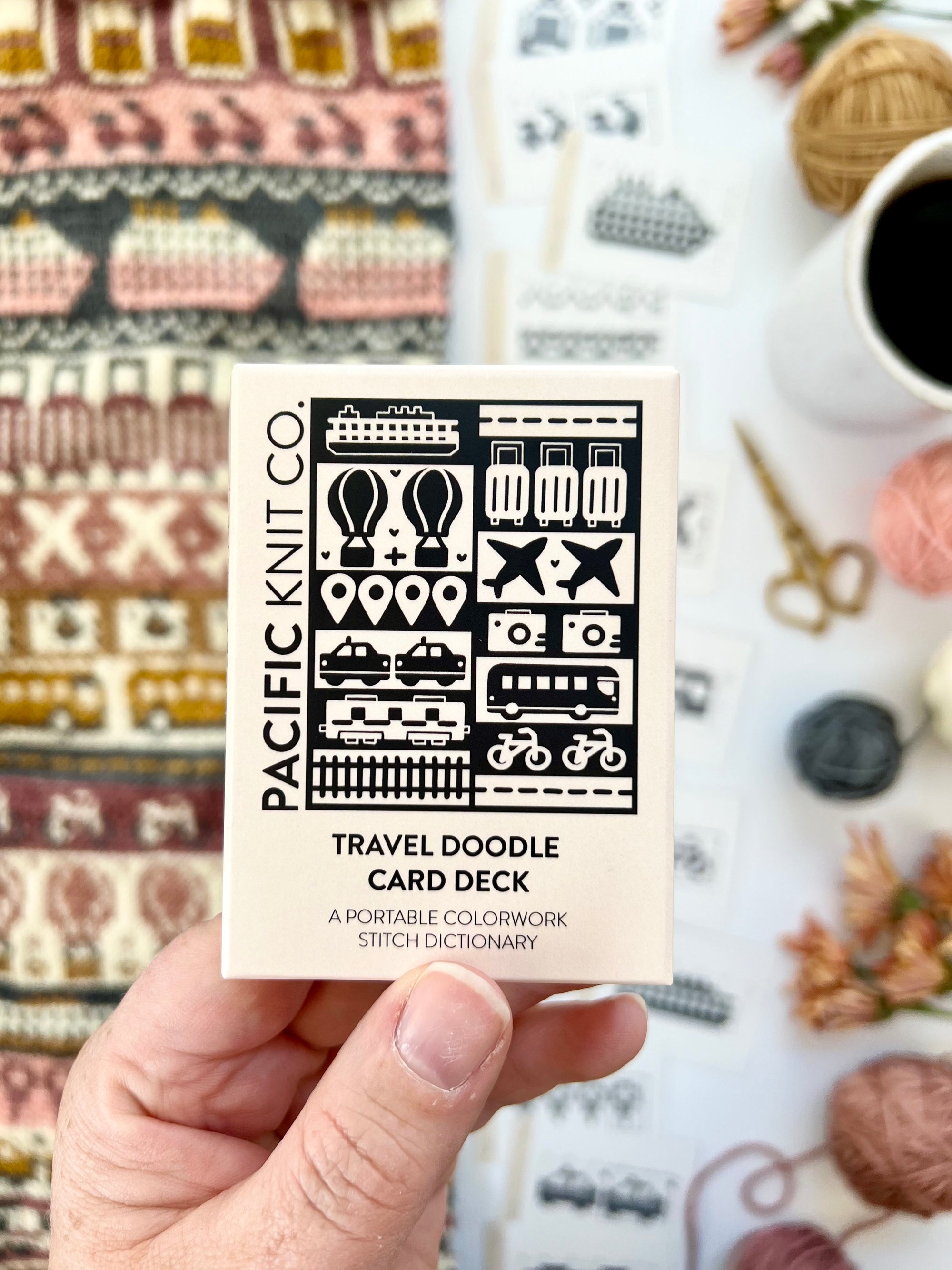 Doodle Card Deck - Travel (half deck) | Pacific Knit Co