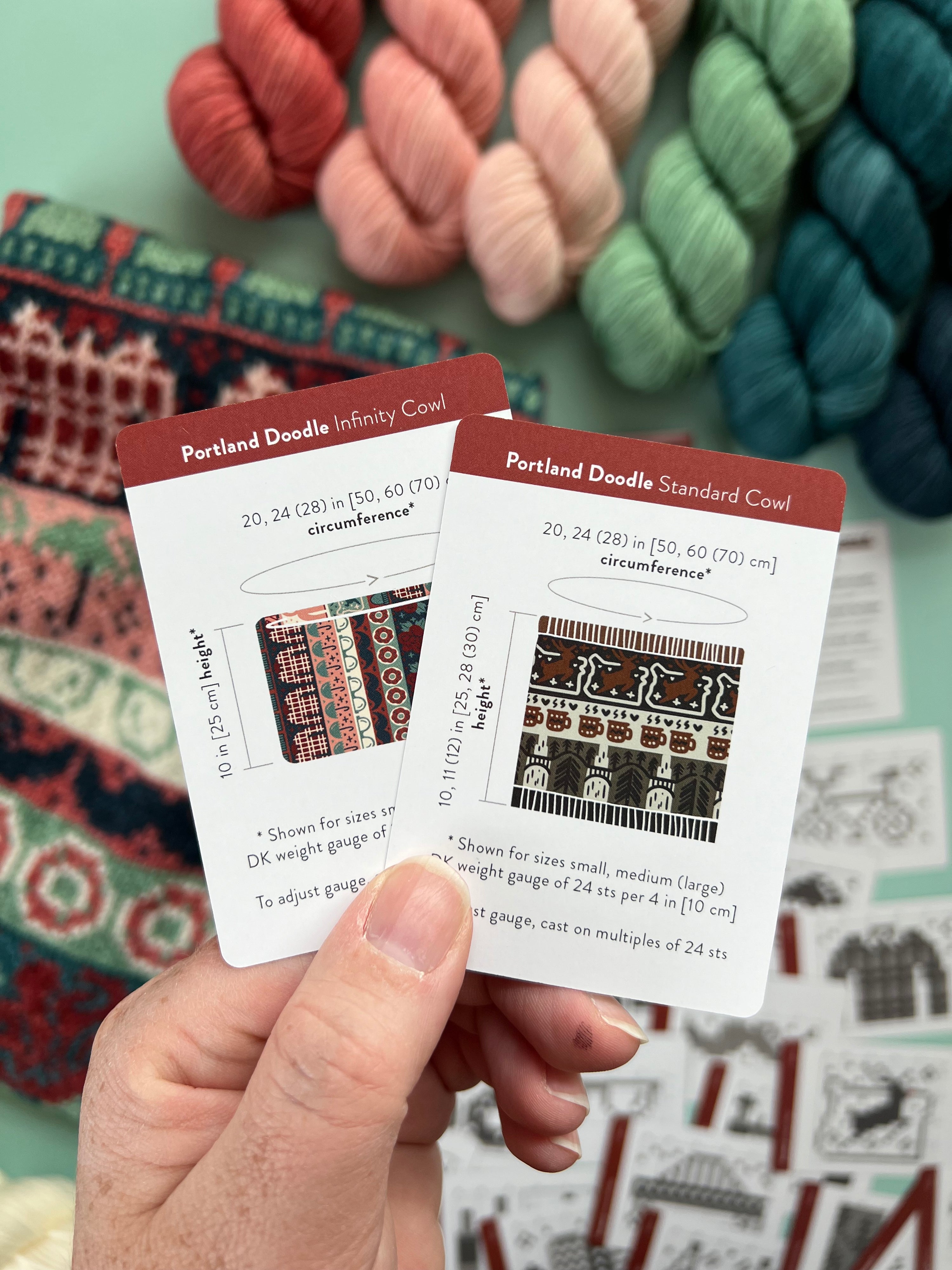 Doodle Card Deck - Portland (half deck) | Pacific Knit Co