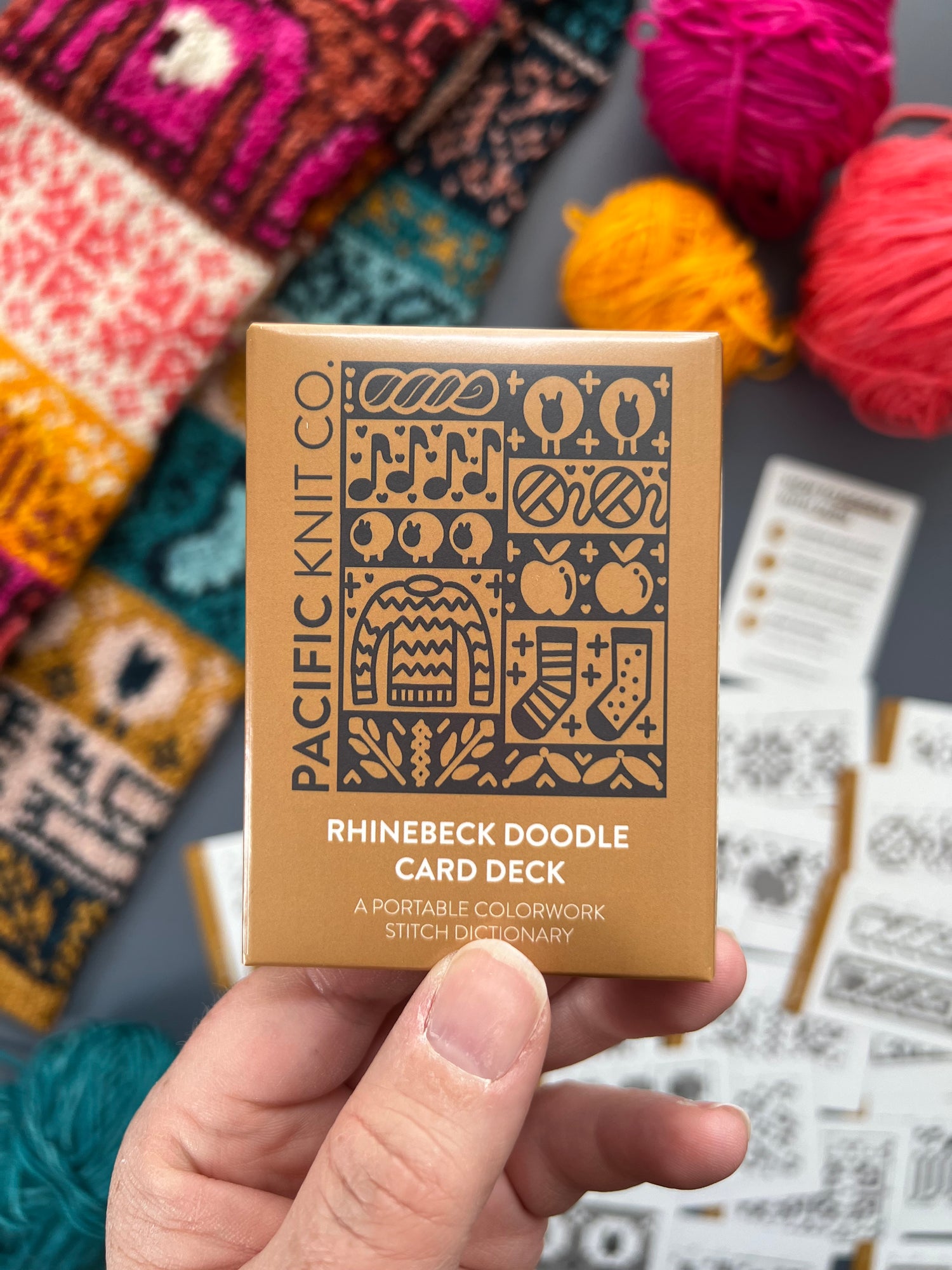 Doodle Card Deck - Arctic (half deck) | Pacific Knit Co
