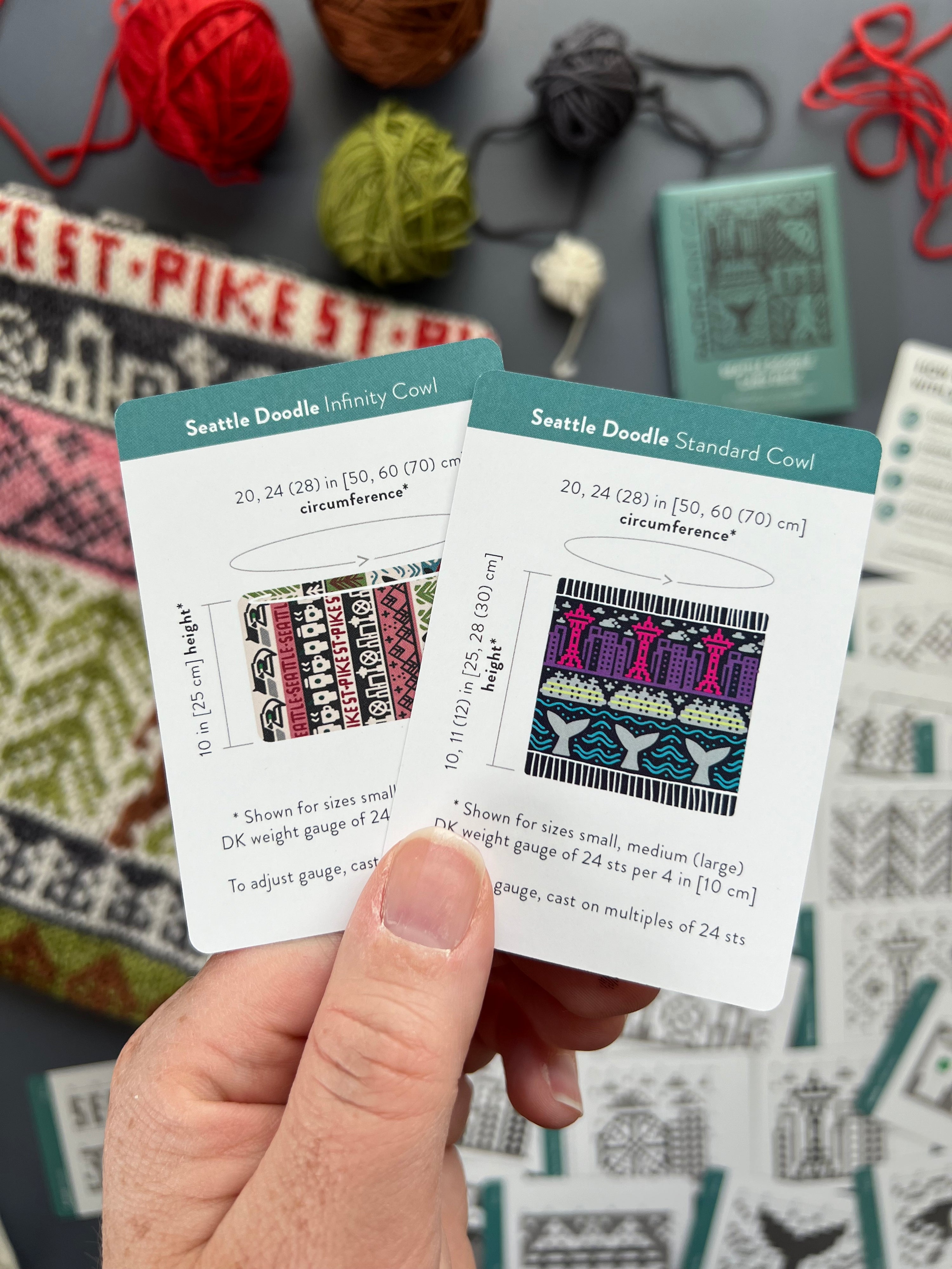 Doodle Card Deck - Seattle Expansion | Pacific Knit Co