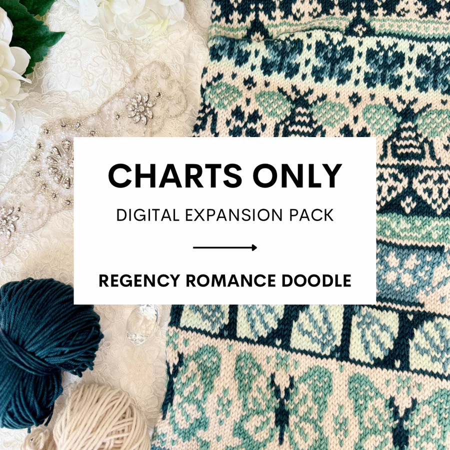 Romance Doodle (Digital Chart Expansion) | Pacific Knit Co. | Pacific ...