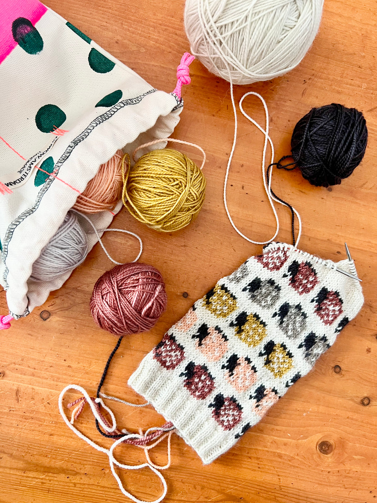 2024 Flock Doodle (Socks) | Pacific Knit Co