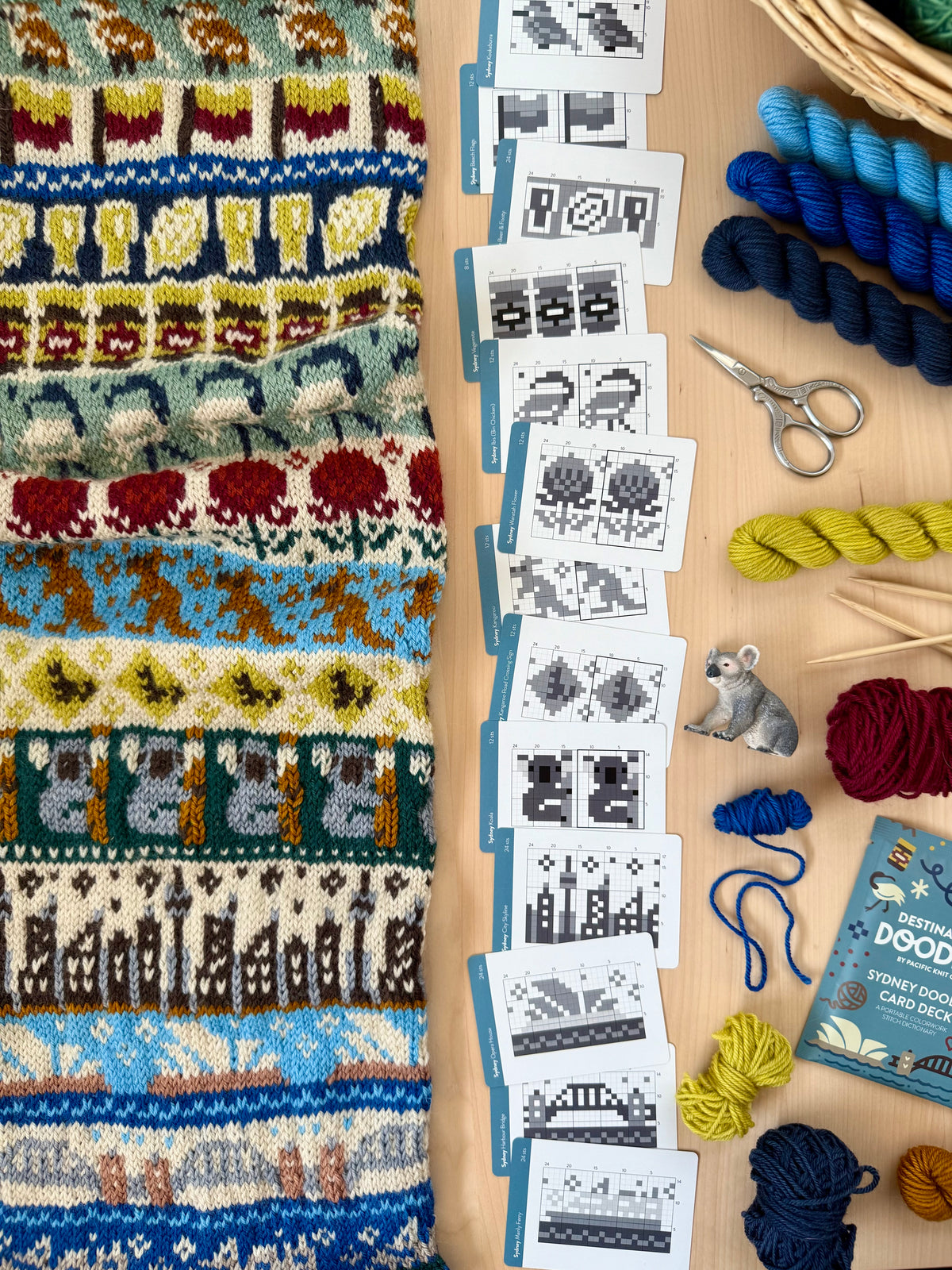 Doodle Card Deck - Sydney Destination | Pacific Knit Co