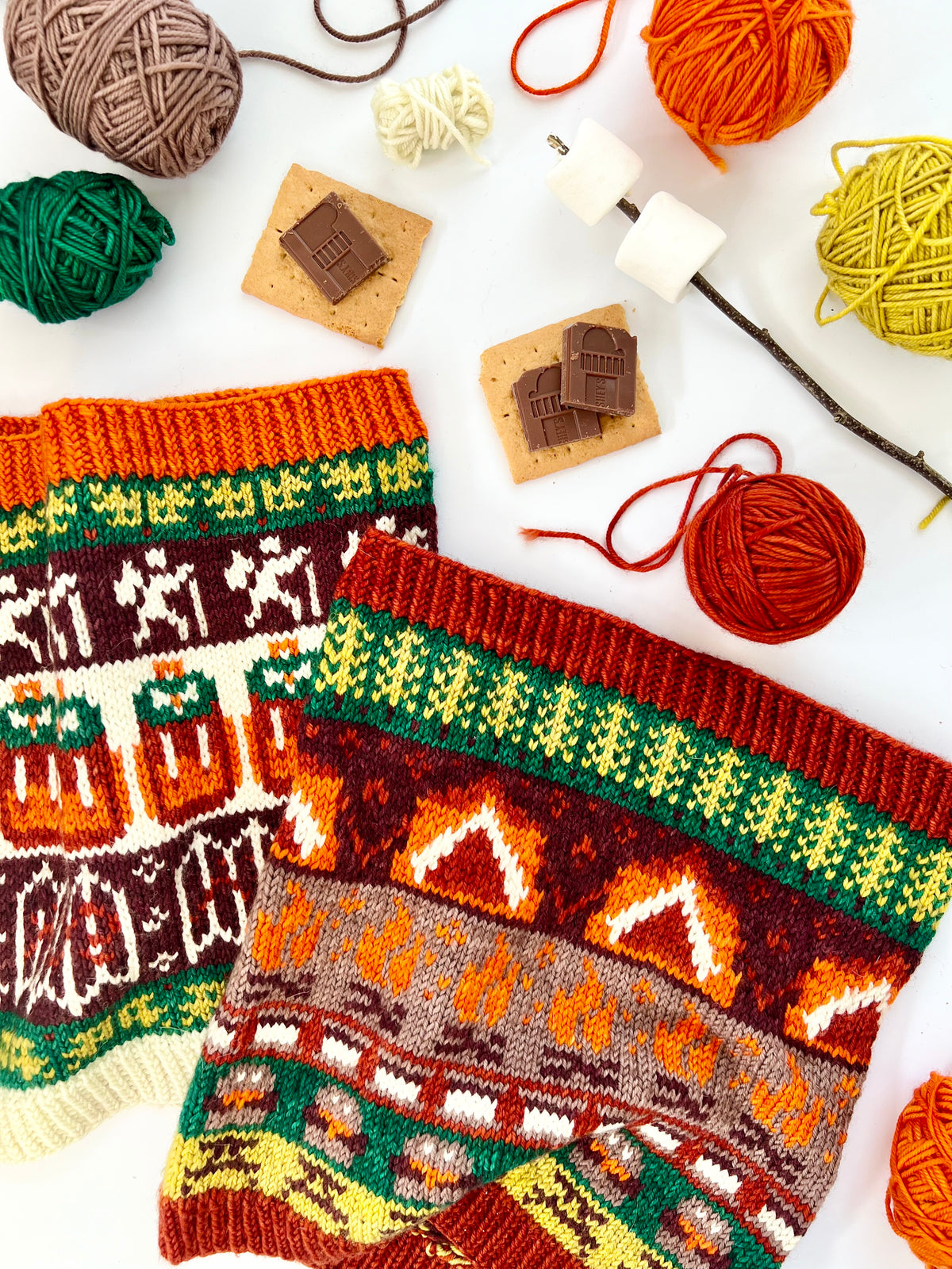 Camping Doodle (Digital Chart Expansion) | Pacific Knit Co. | Pacific ...