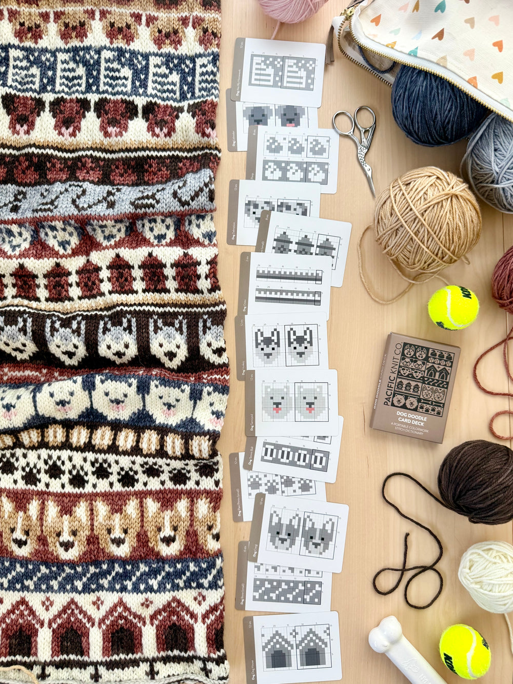 Doodle Card Decks | Pacific Knit Co