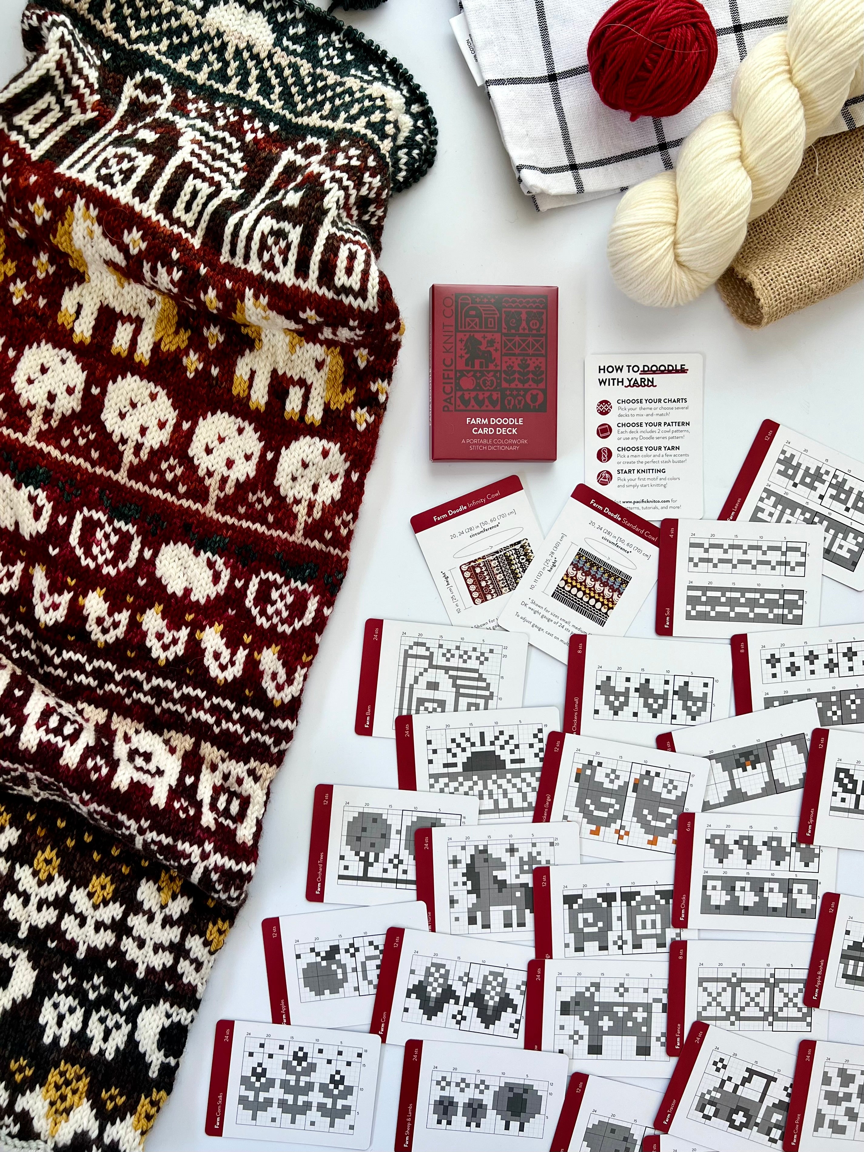 Doodle Card Decks | Pacific Knit Co