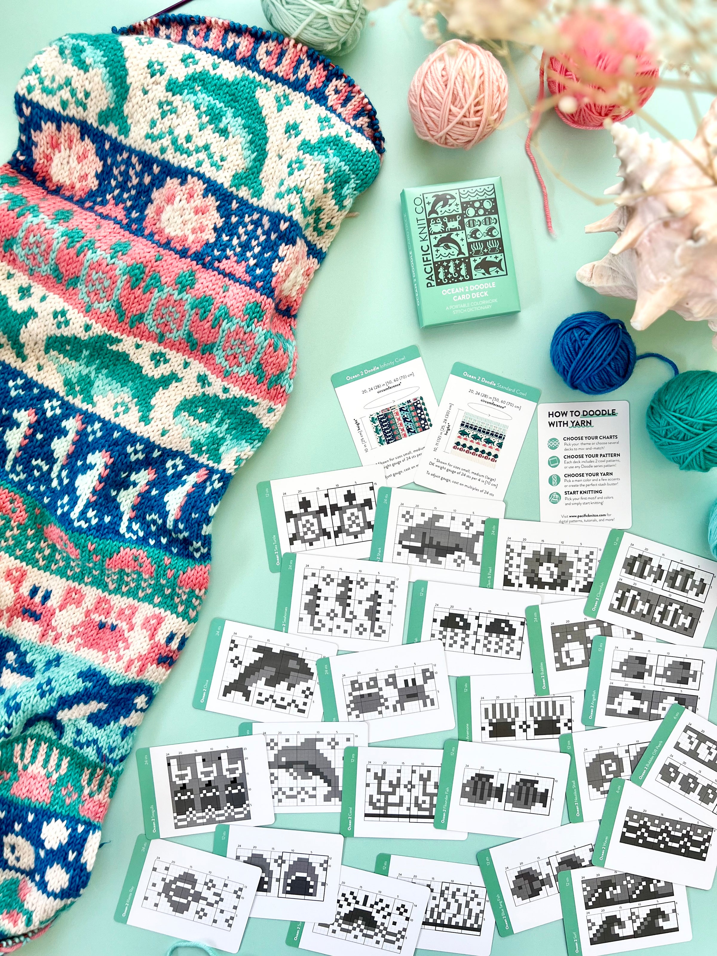 Doodle Card Decks | Pacific Knit Co