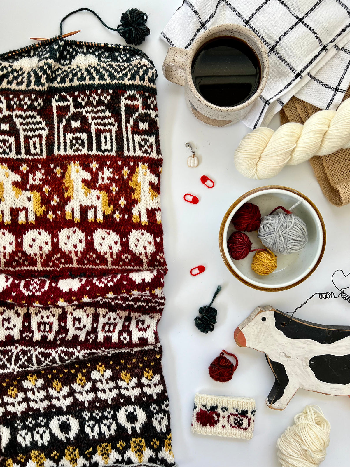 Farm Doodle (Digital Chart Expansion) | Pacific Knit Co. | Pacific Knit Co