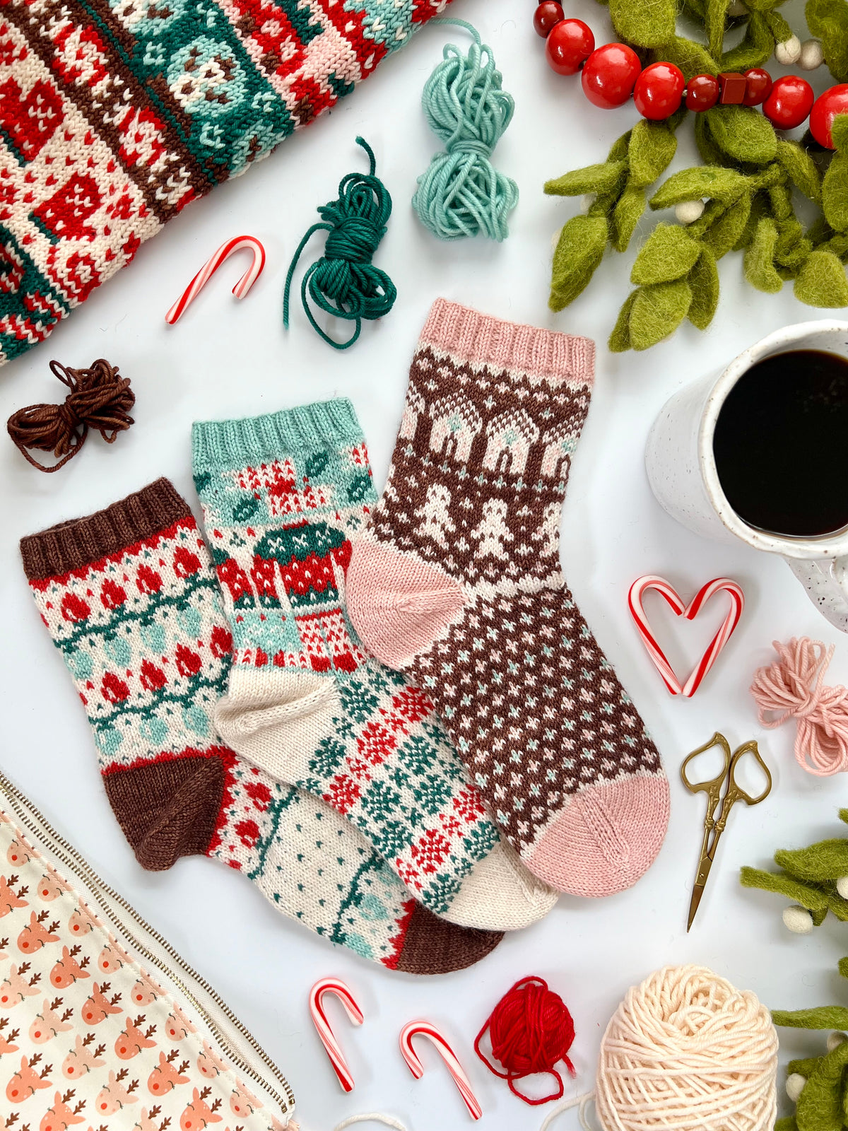 Holiday 3 Doodle (Digital Chart Expansion) | Pacific Knit Co. | Pacific ...