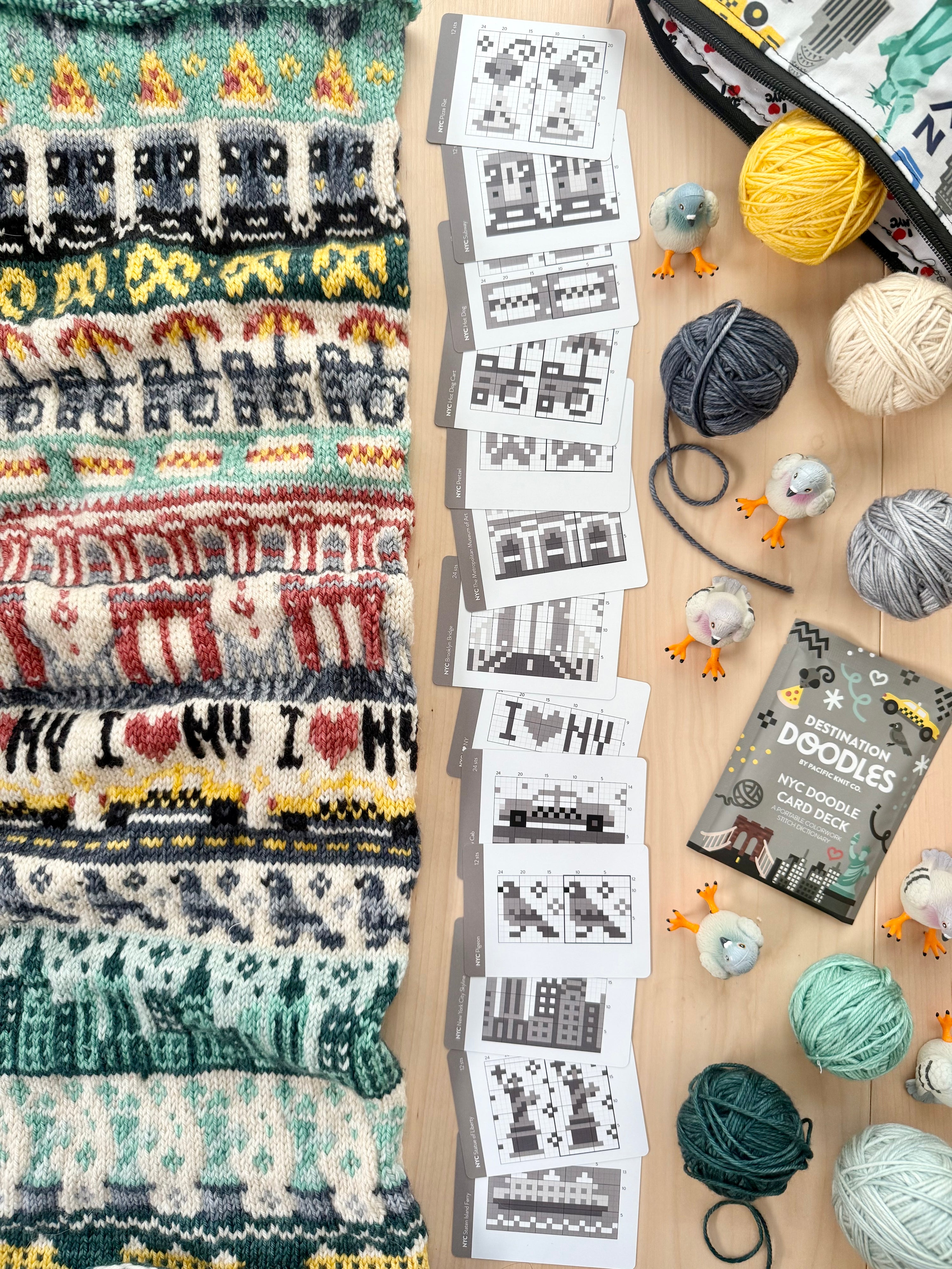 Doodle Card Decks | Pacific Knit Co