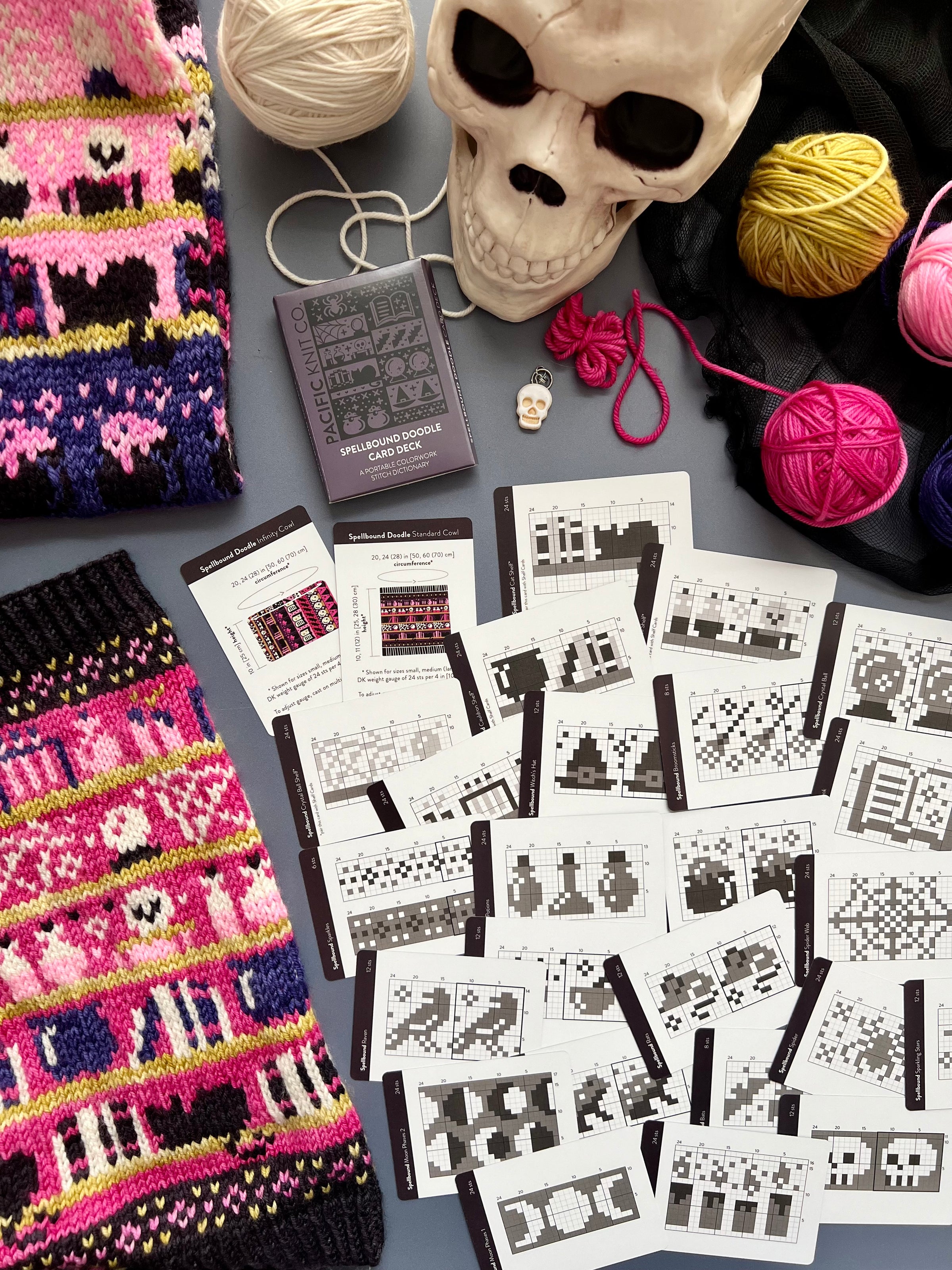 Doodle Card Deck - Spellbound (half deck) | Pacific Knit Co