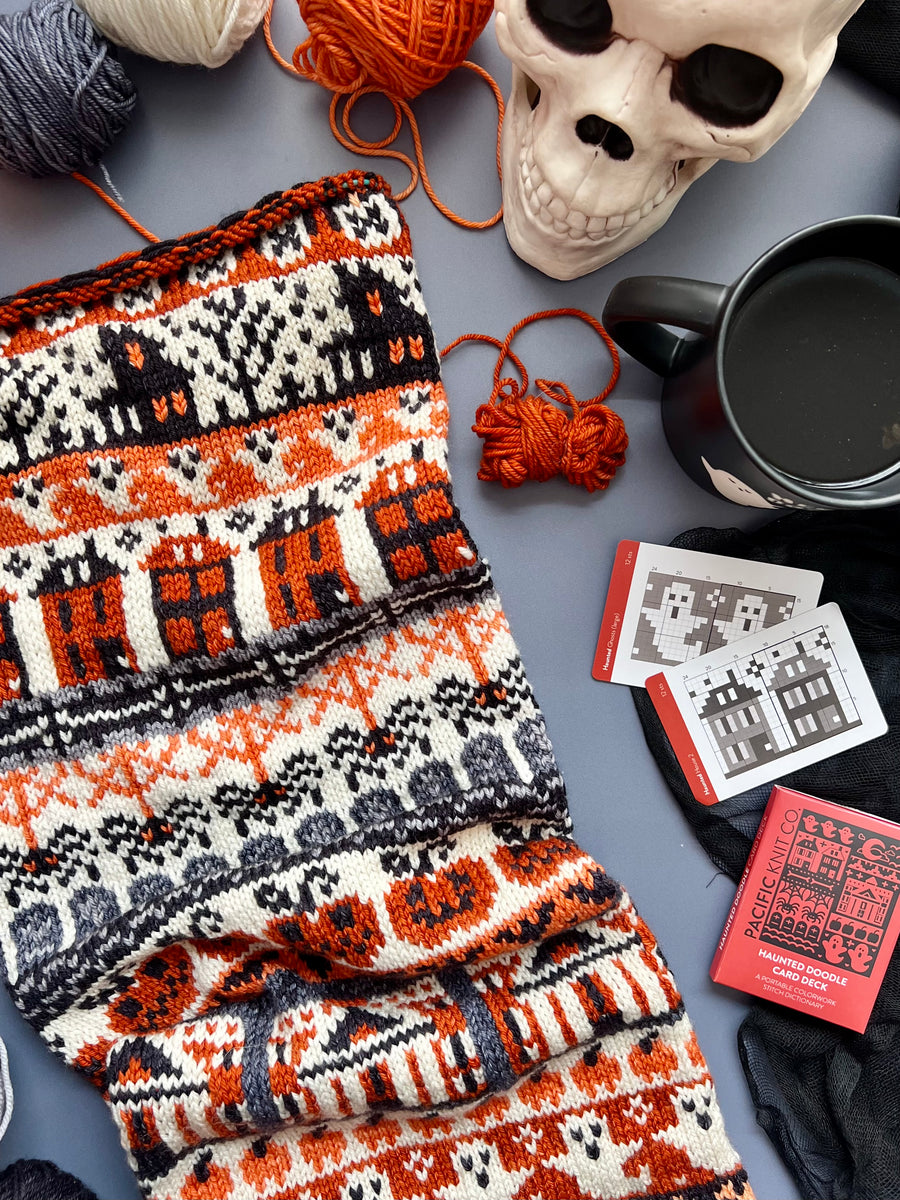 Haunted Doodle Cowl (Infinity) | Pacific Knit Co. | Pacific Knit Co
