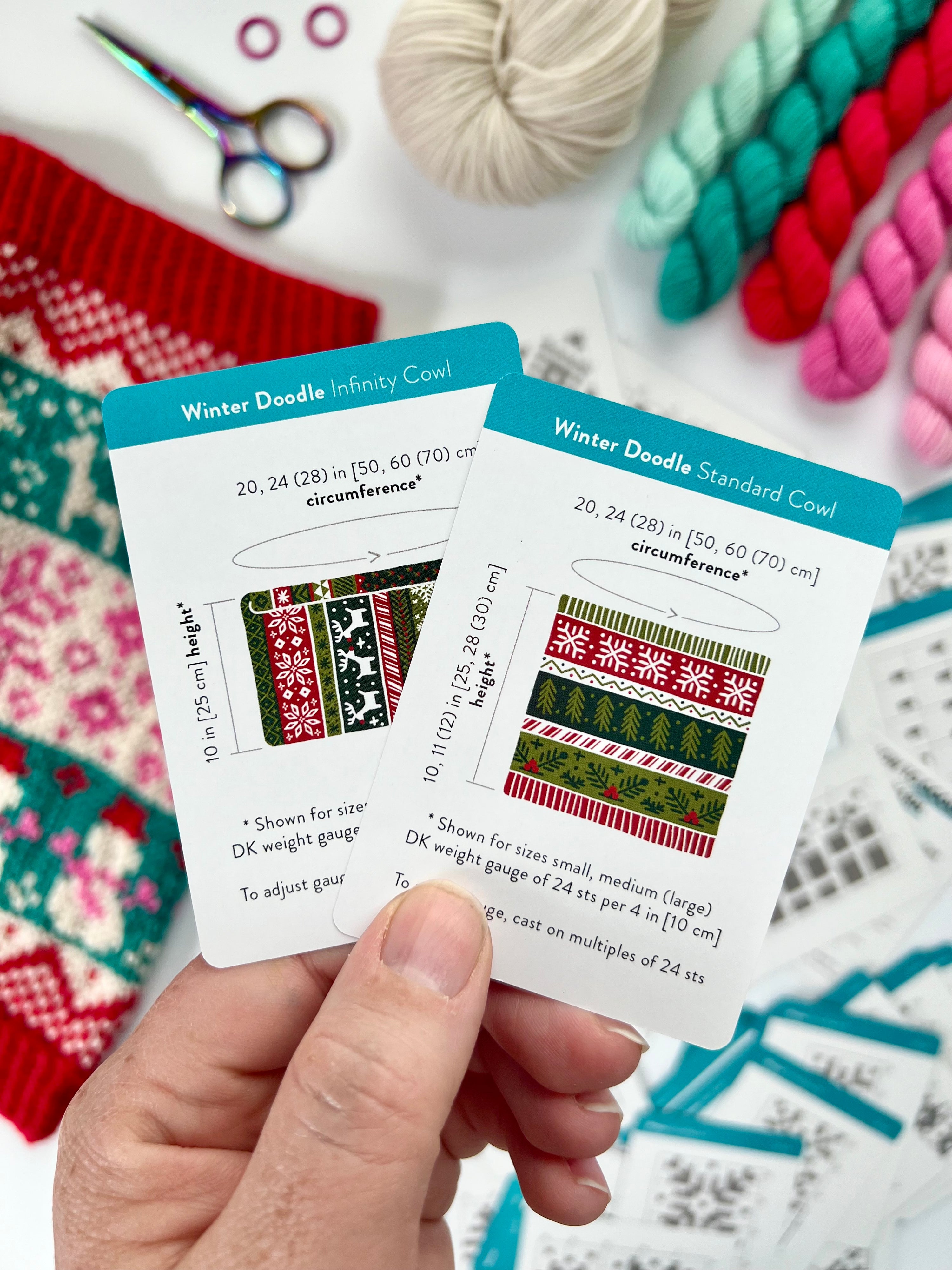 Doodle Card Deck - Winter Theme | Pacific Knit Co