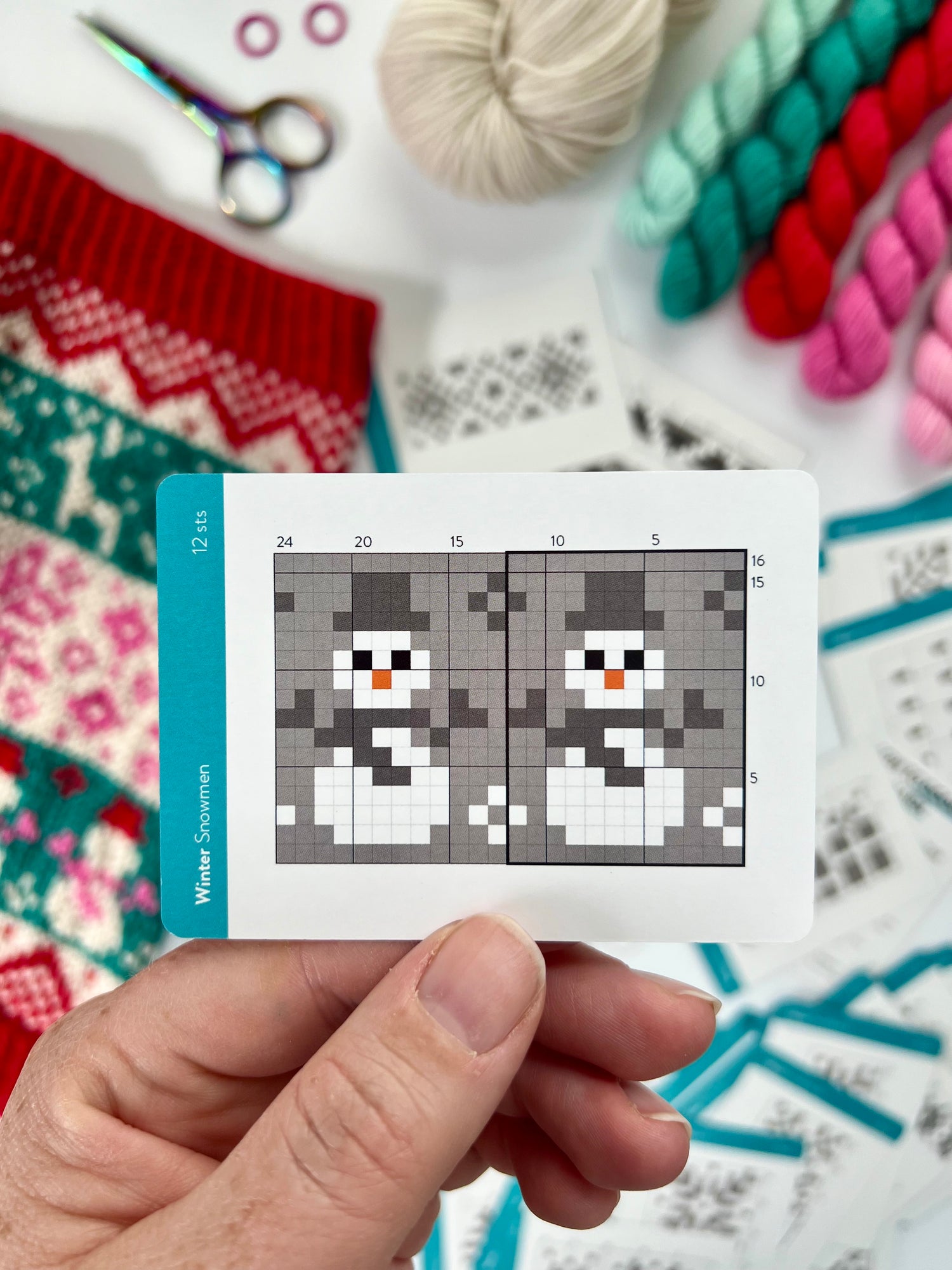 Doodle Card Deck - Winter Theme | Pacific Knit Co